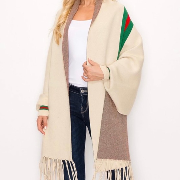 Sweaters | This Designer Inspired Poncho Is All The Rave | Poshmark